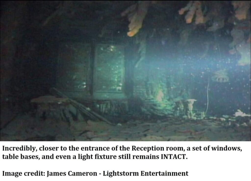 A Titanic Wreck Tour First Class Dining Room Titanic Connections