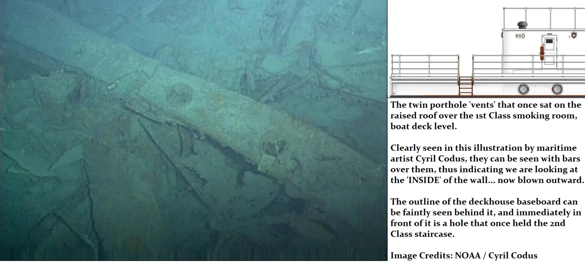 Wreck Thursday: An Overview of Titanic's Stern